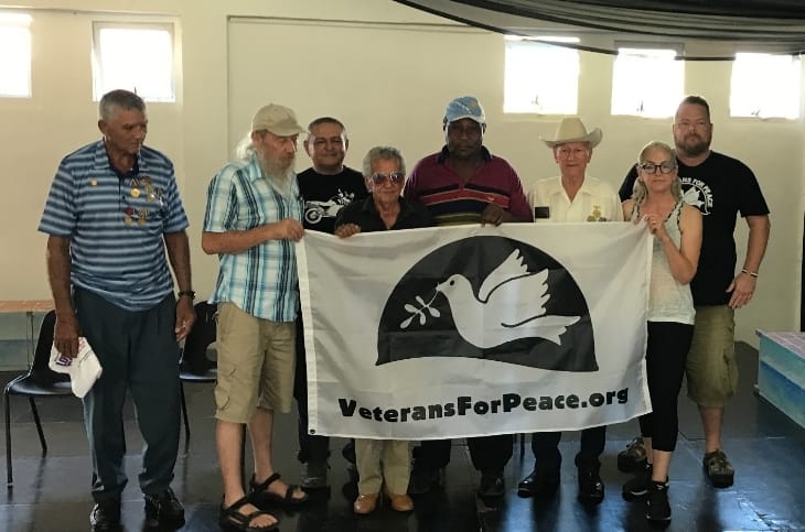 VFP organizer stands with Cuban vets in solidarity